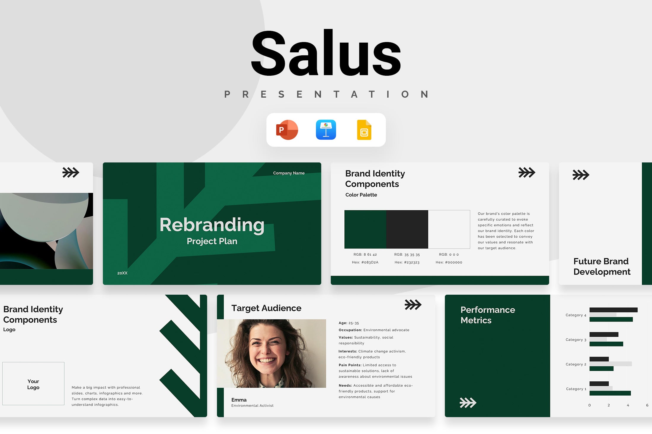 Salus Rebranding Project Plan Presentation – Slidewalla
