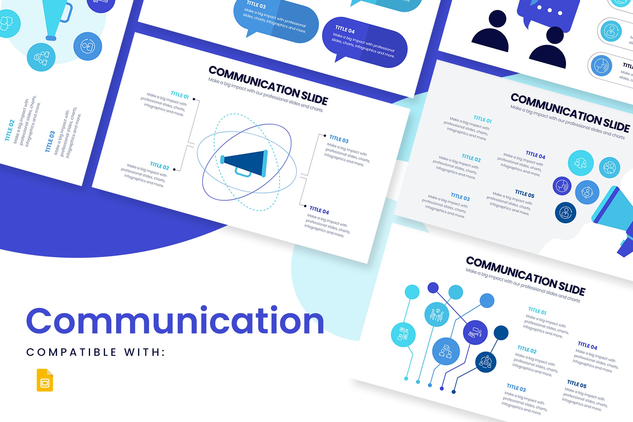 Communication Google Slides Infographic Template – Slidewalla