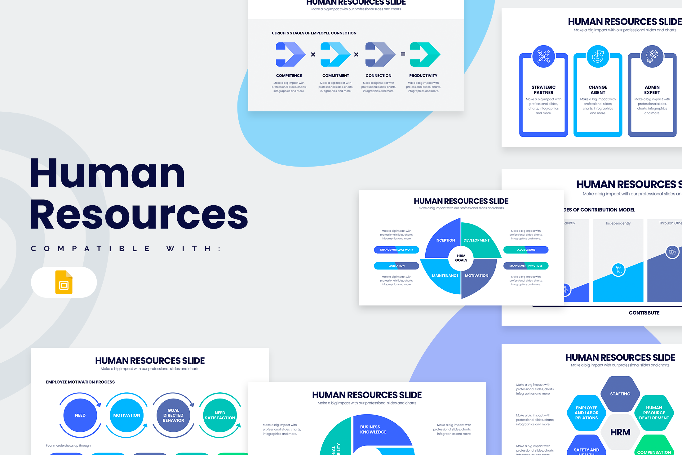 Human Resources Google Slides Infographic Template – Slidewalla