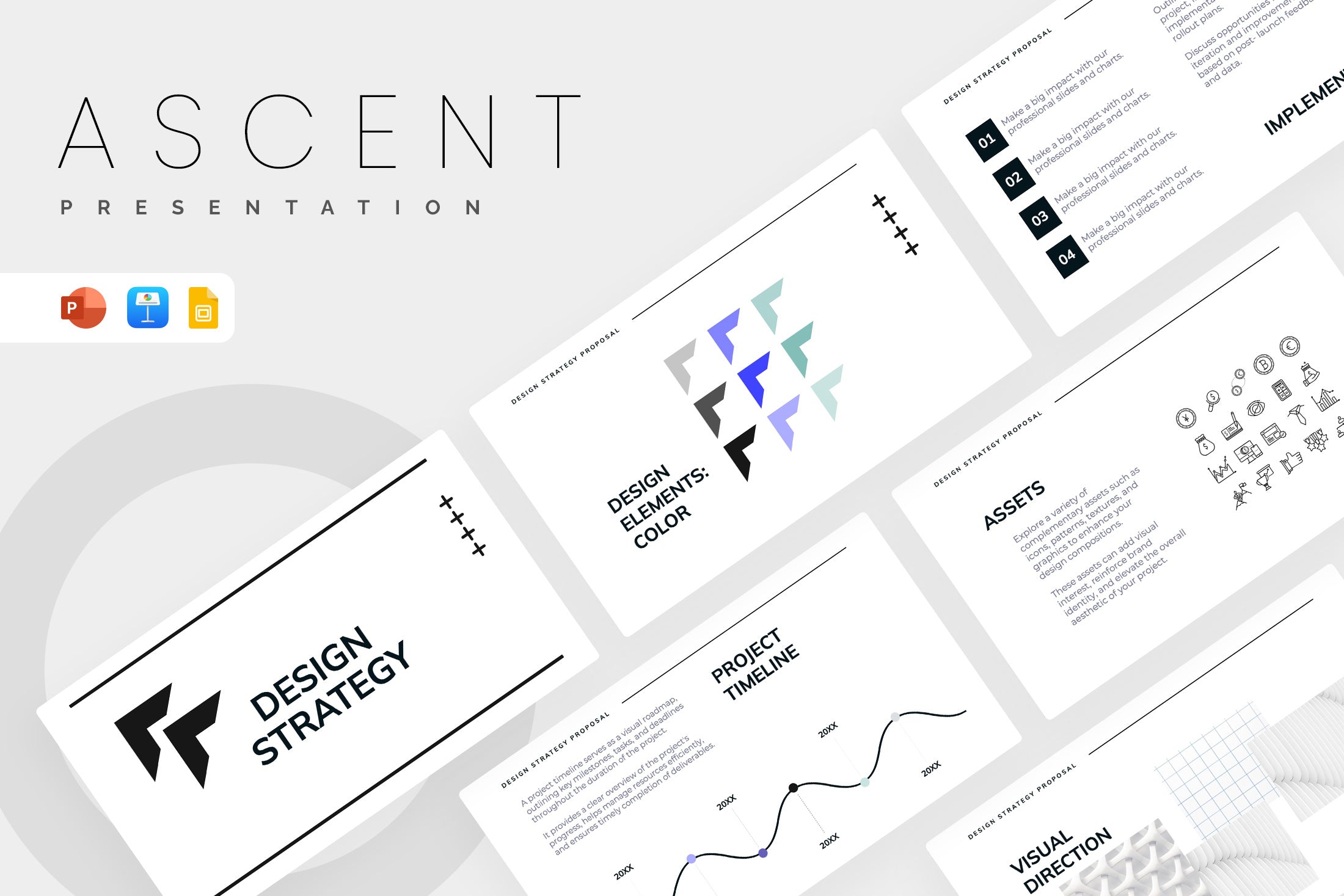 Ascent Design Strategy Proposal Presentation – Slidewalla