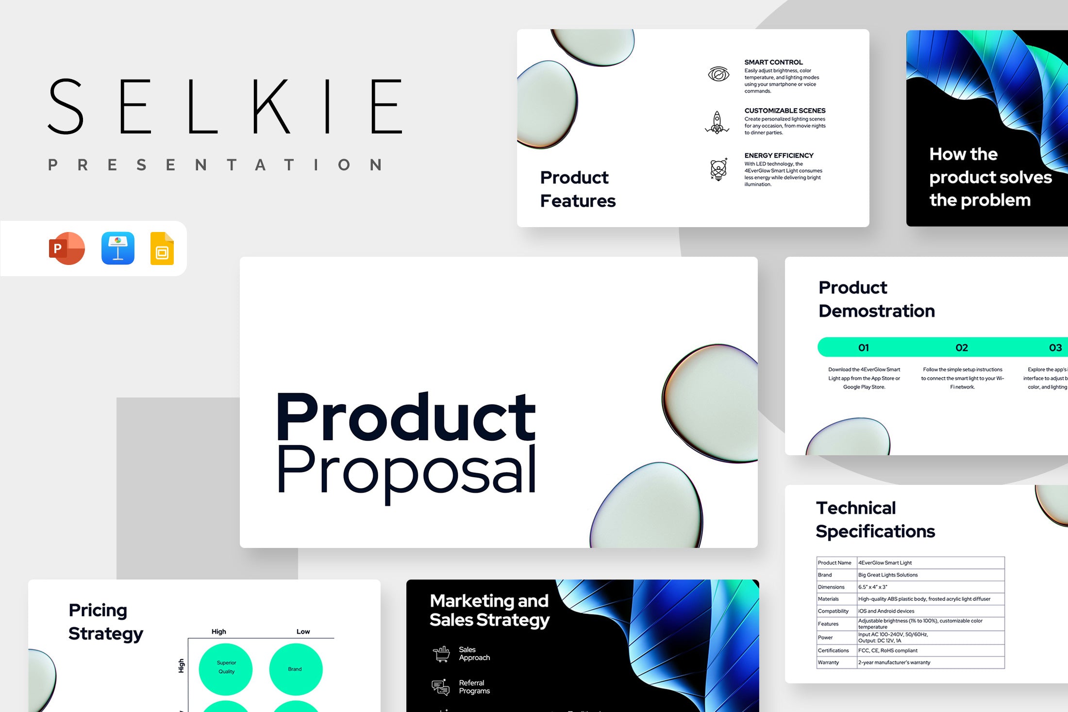 Selkie New Product Proposal Presentation – Slidewalla