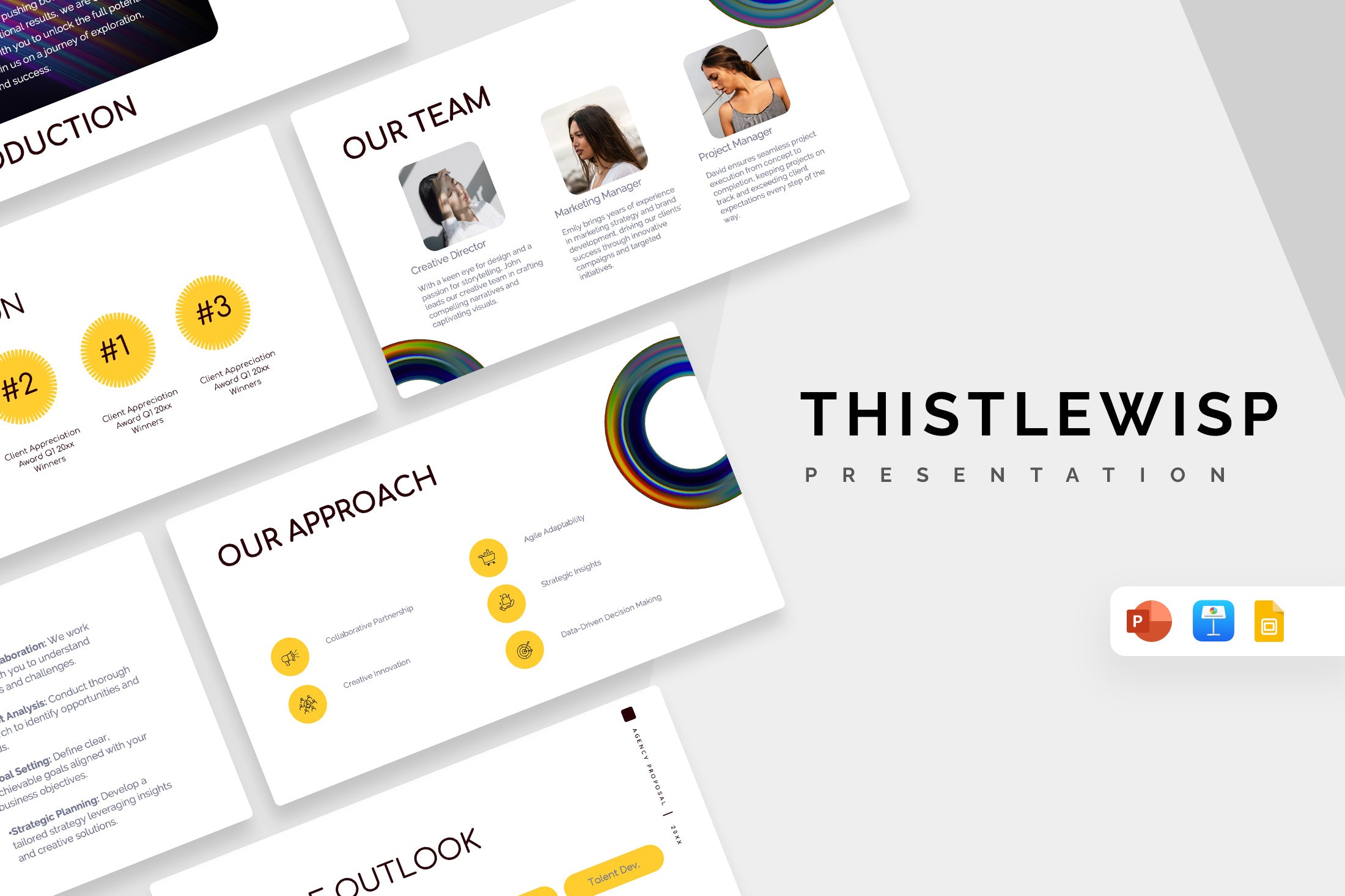 Thistlewisp Advertising Agency Proposal Presentation – Slidewalla