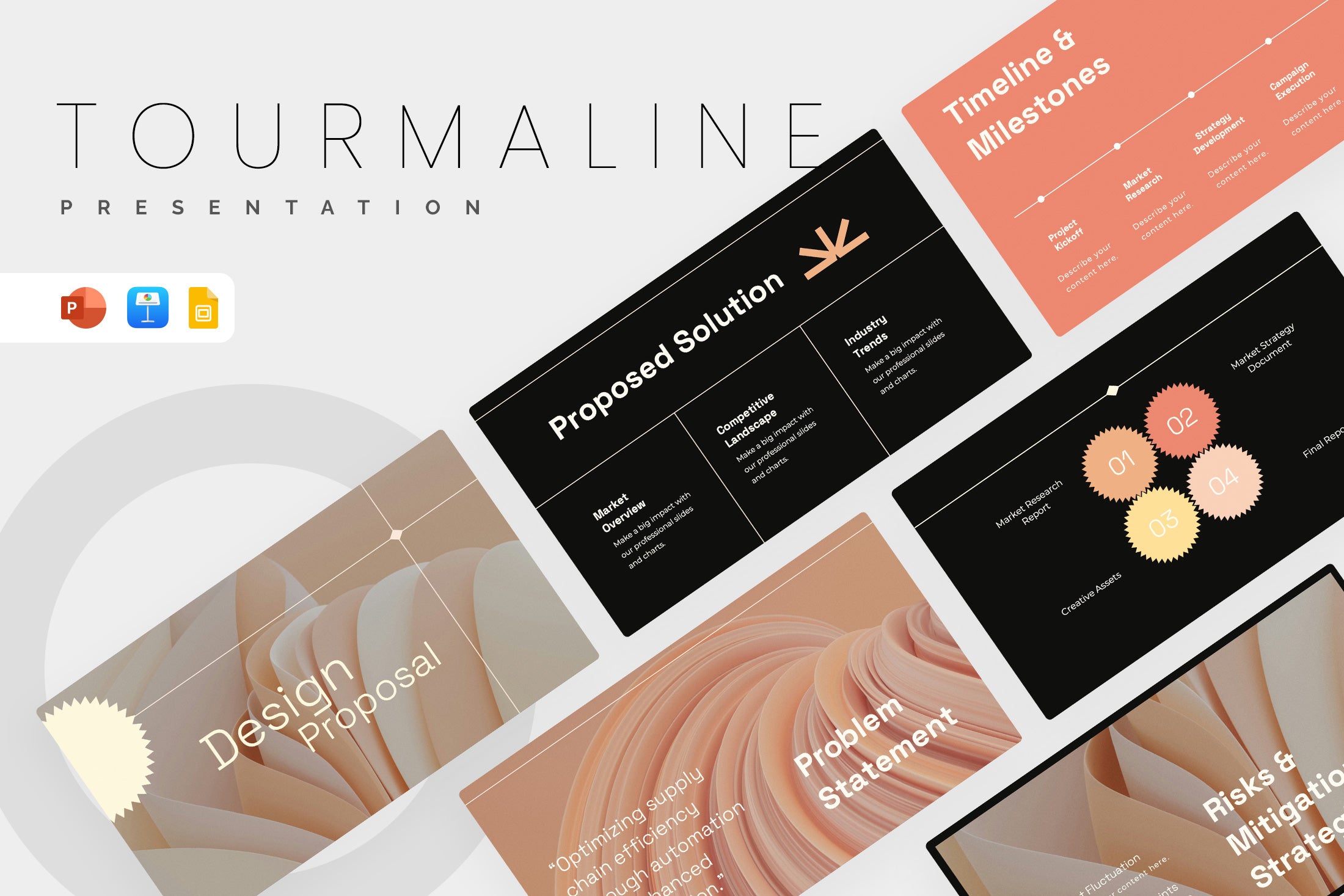 Tourmaline Project Proposal Presentation – Slidewalla