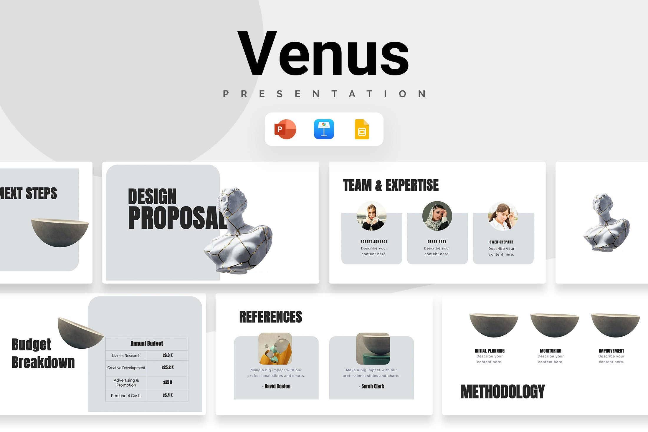 Venus Design Proposal Presentation – Slidewalla