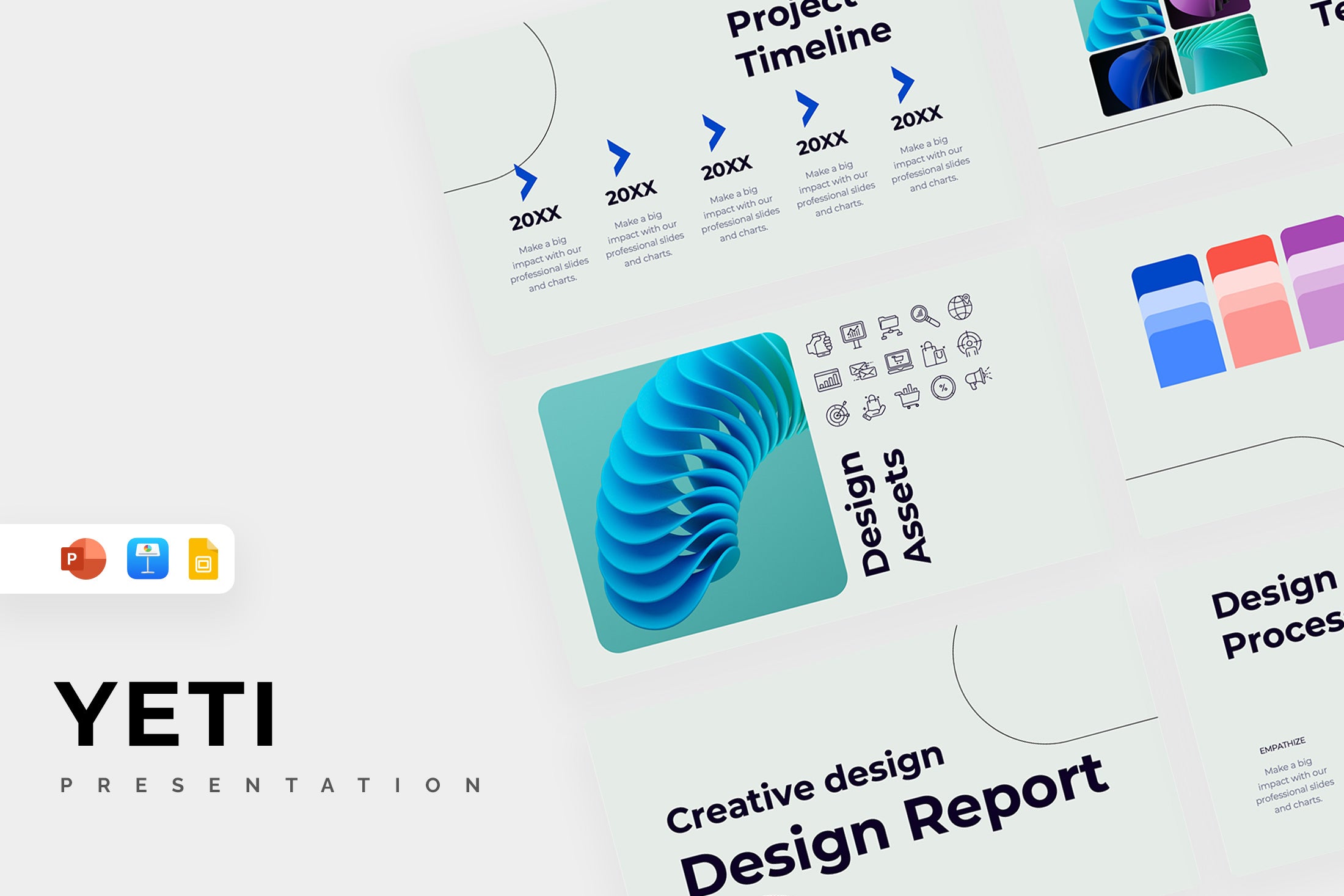 Yeti Creative Design Report Presentation – Slidewalla
