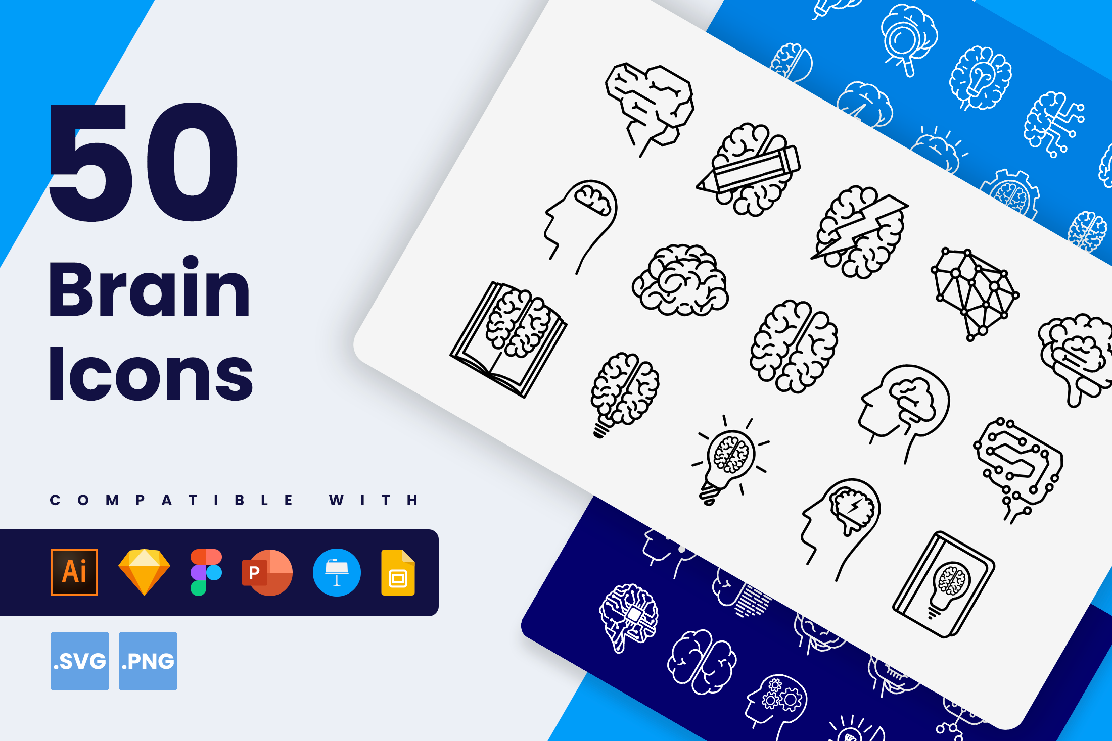 Brain Icons – Slidewalla