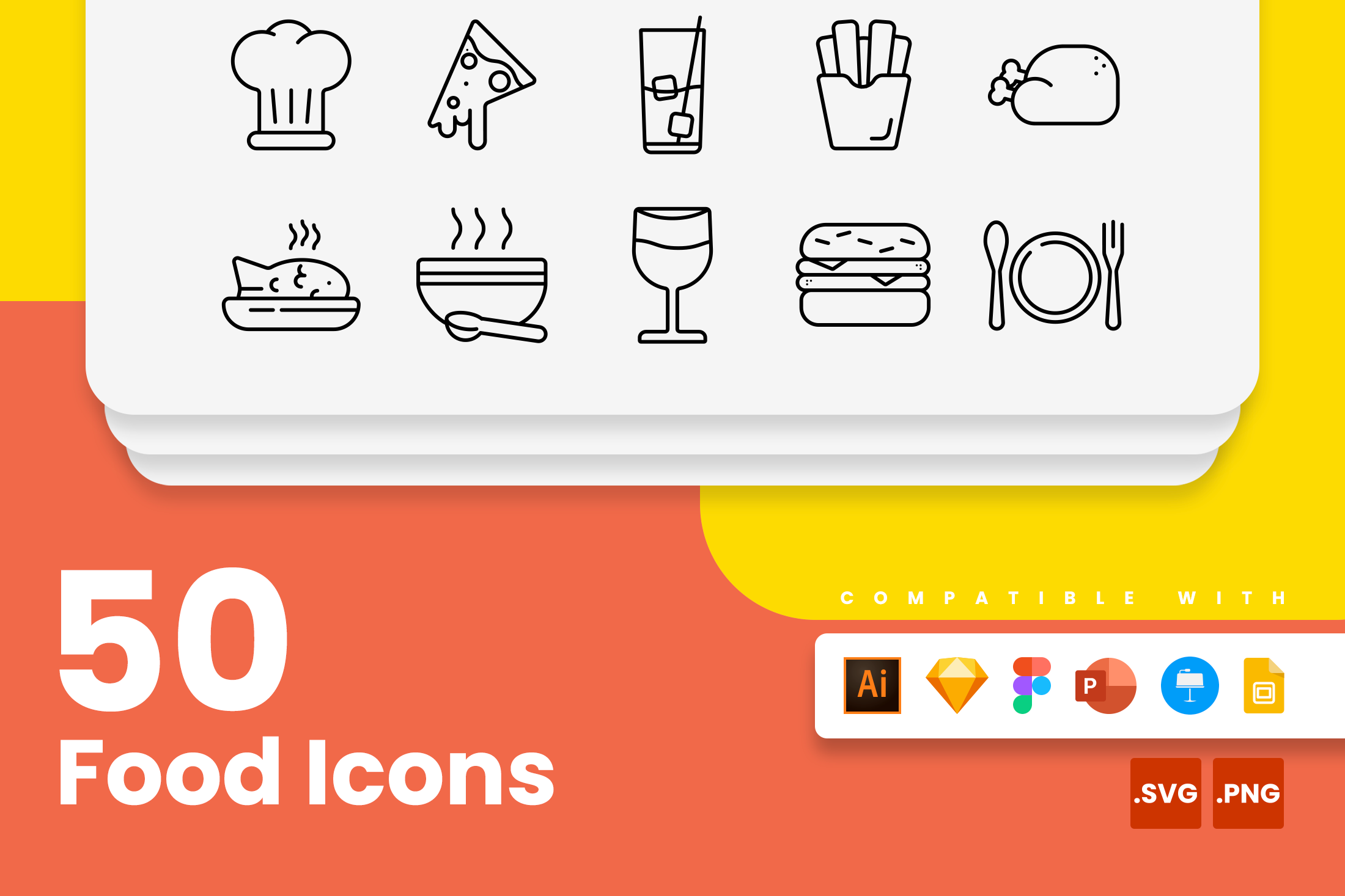 Food Icons – Slidewalla