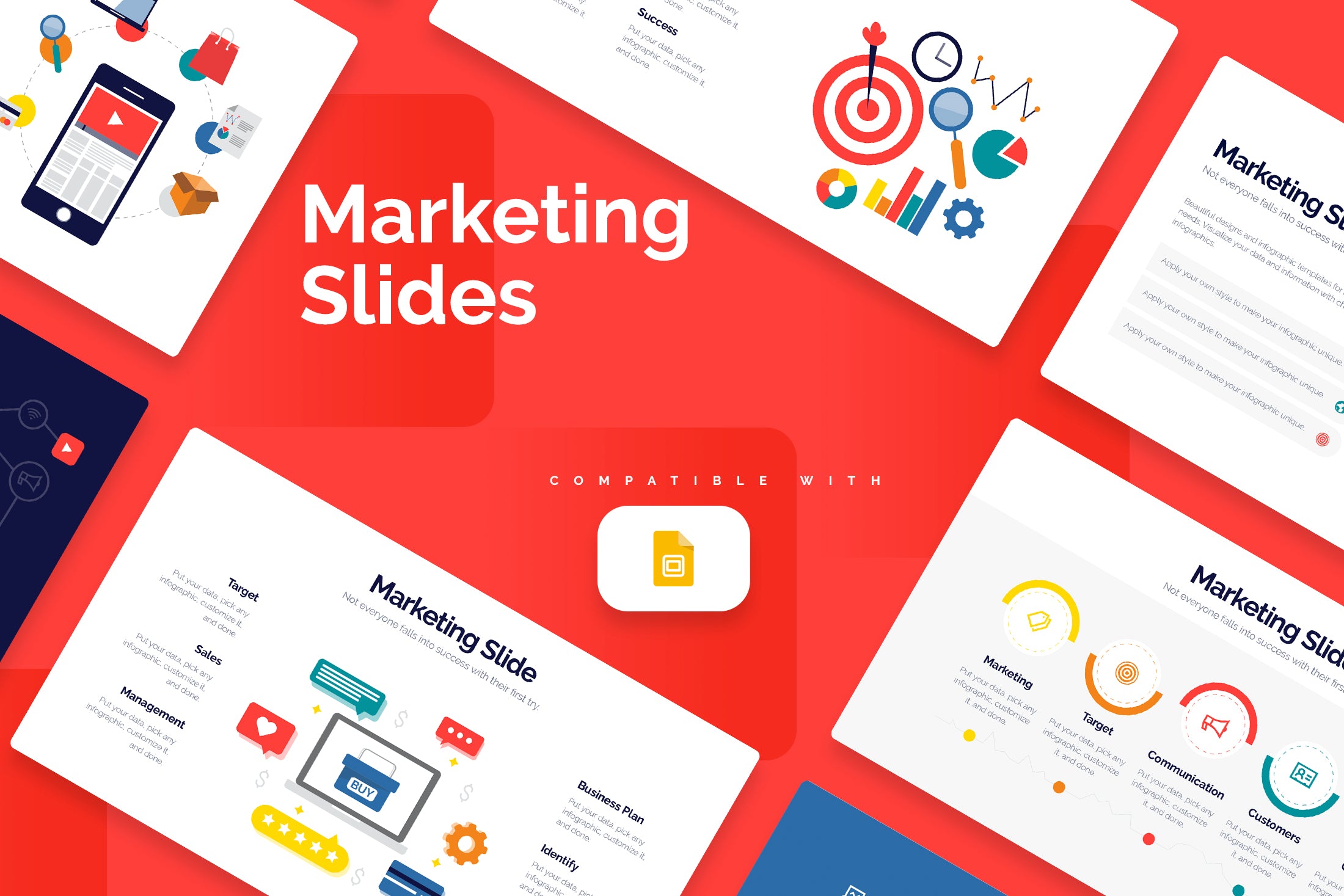 Marketing Google Slides Infographics – Slidewalla