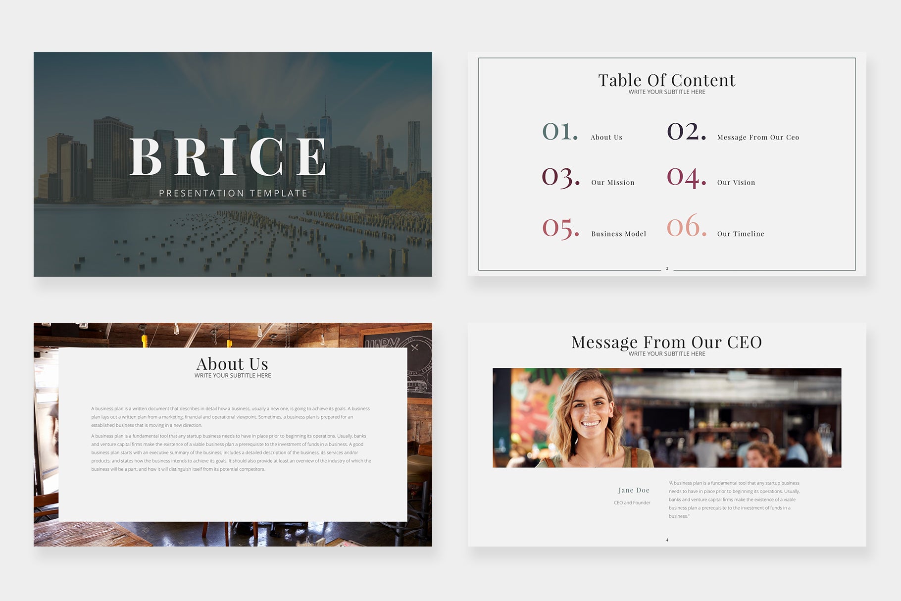 Brice PowerPoint Template – Slidewalla