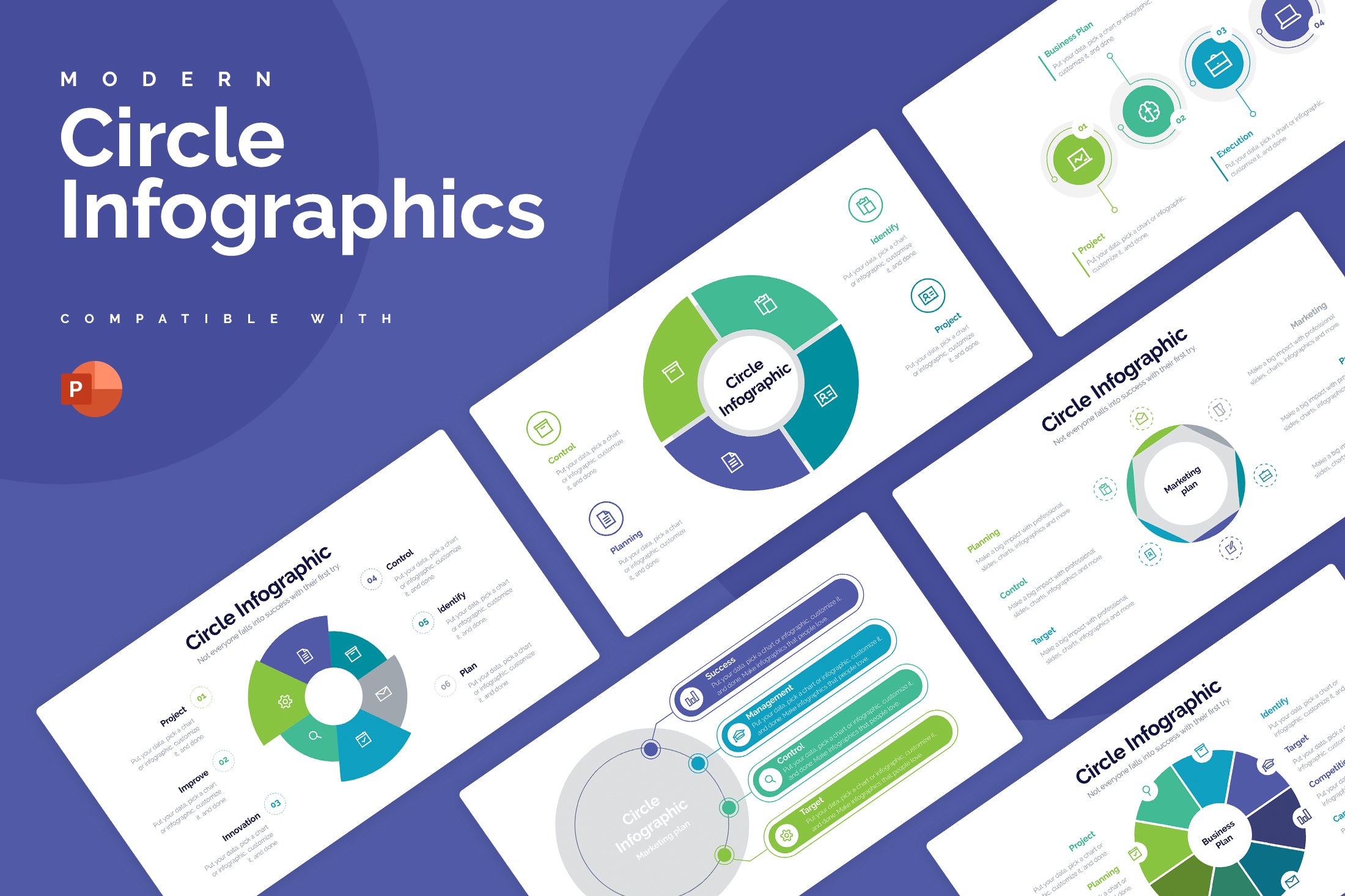 Circle Powerpoint Infographics – Slidewalla