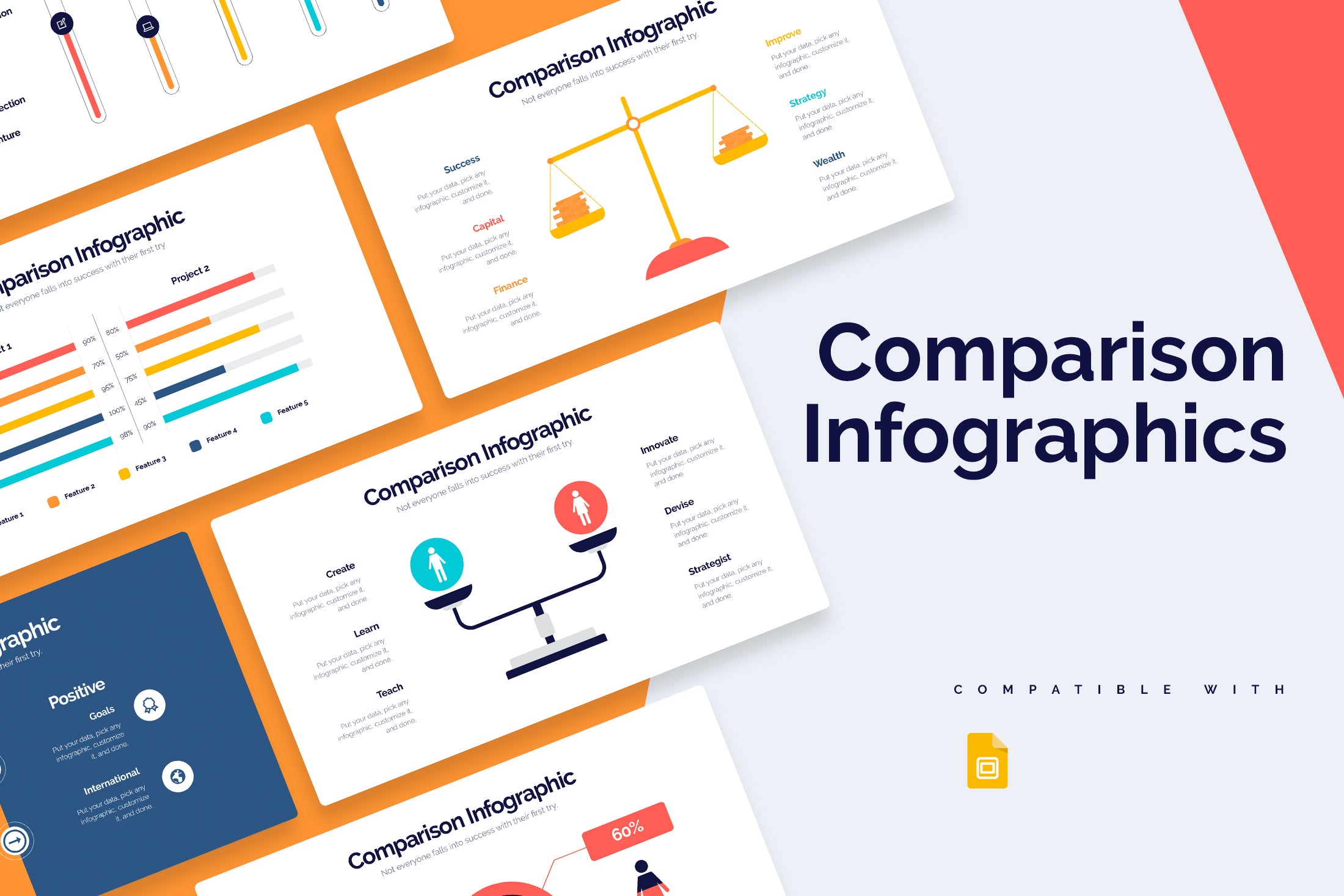 Comparison Google Slides Infographics – Slidewalla