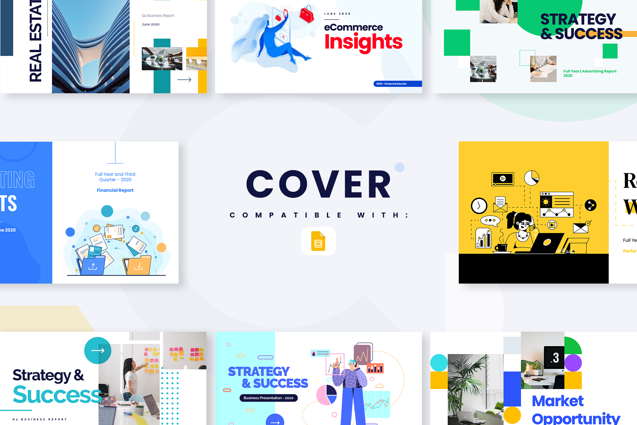 Cover Google Slides Infographic Template – Slidewalla