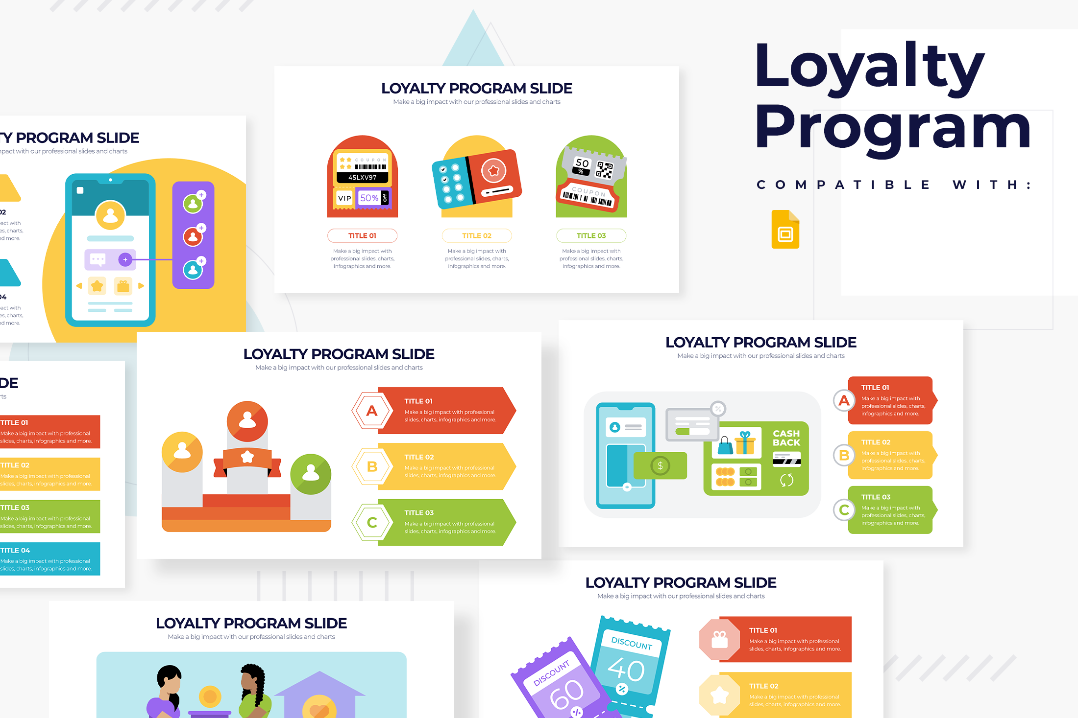 Loyalty Program Google Slides Infographic Template – Slidewalla