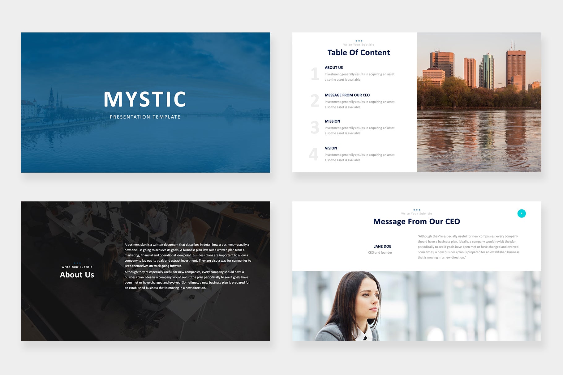 Mystic Powerpoint Template – Slidewalla