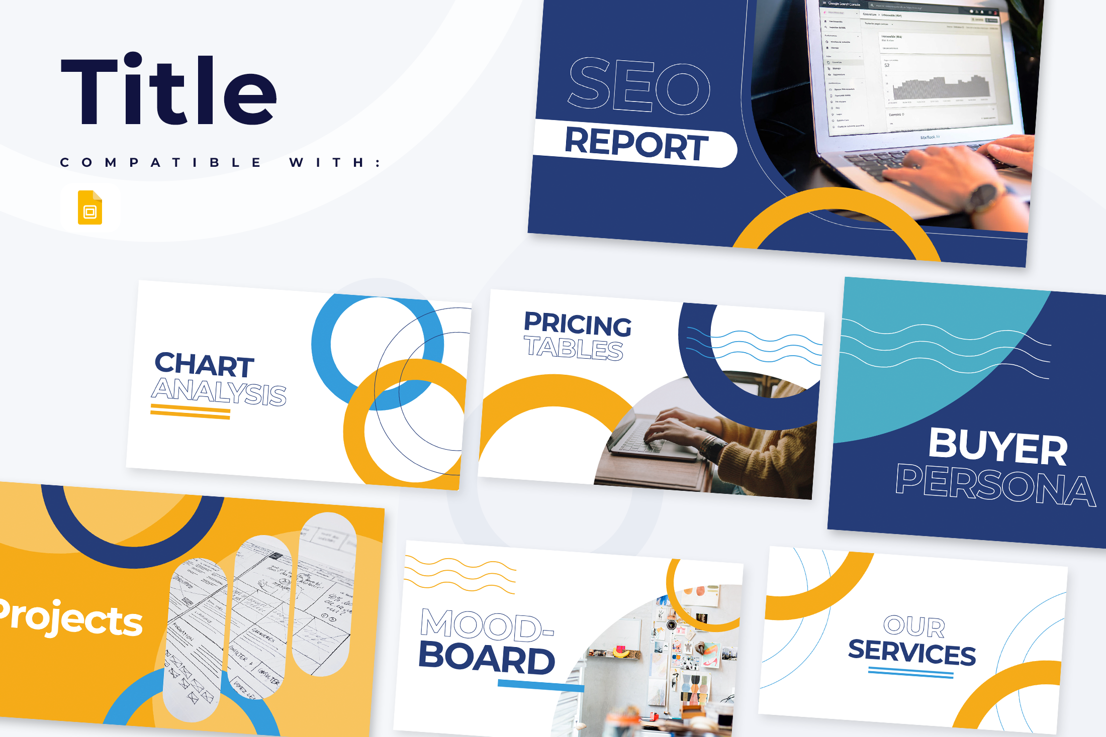 Title Infographic Google Slides Template – Slidewalla